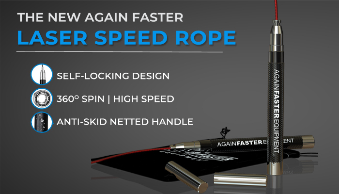 Laser Speed Rope with Self-locking design | Again Faster New Zealand